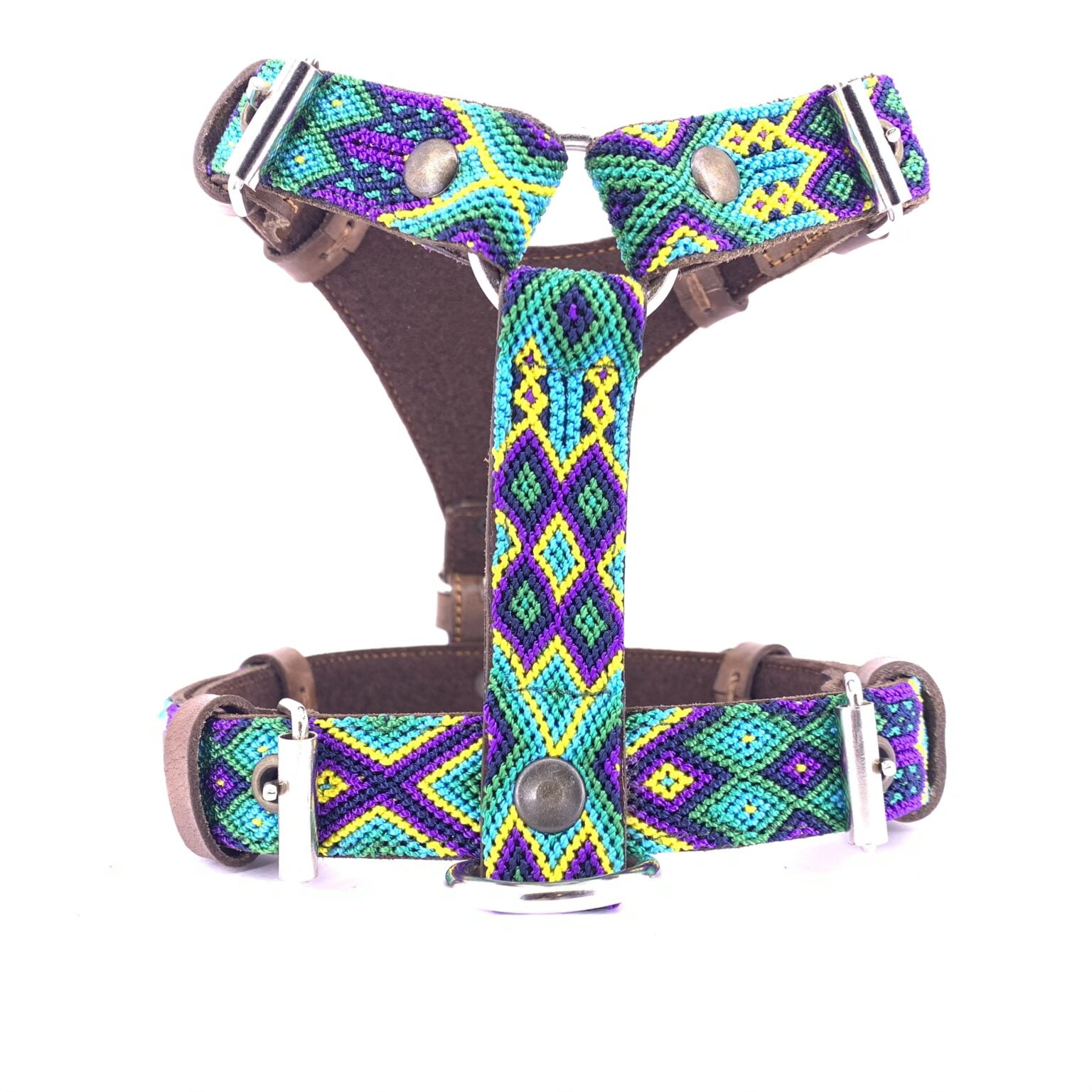 Pechera artesanal, hecha en Chiapas México, modelo Yox - Tienda Perrhijos